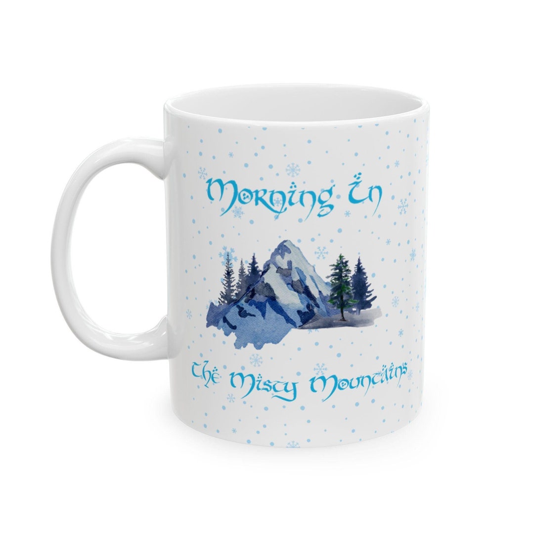 Misty Mountains Mug for LOTR & Hobbit Fans – Unique Tolkien Gift ...