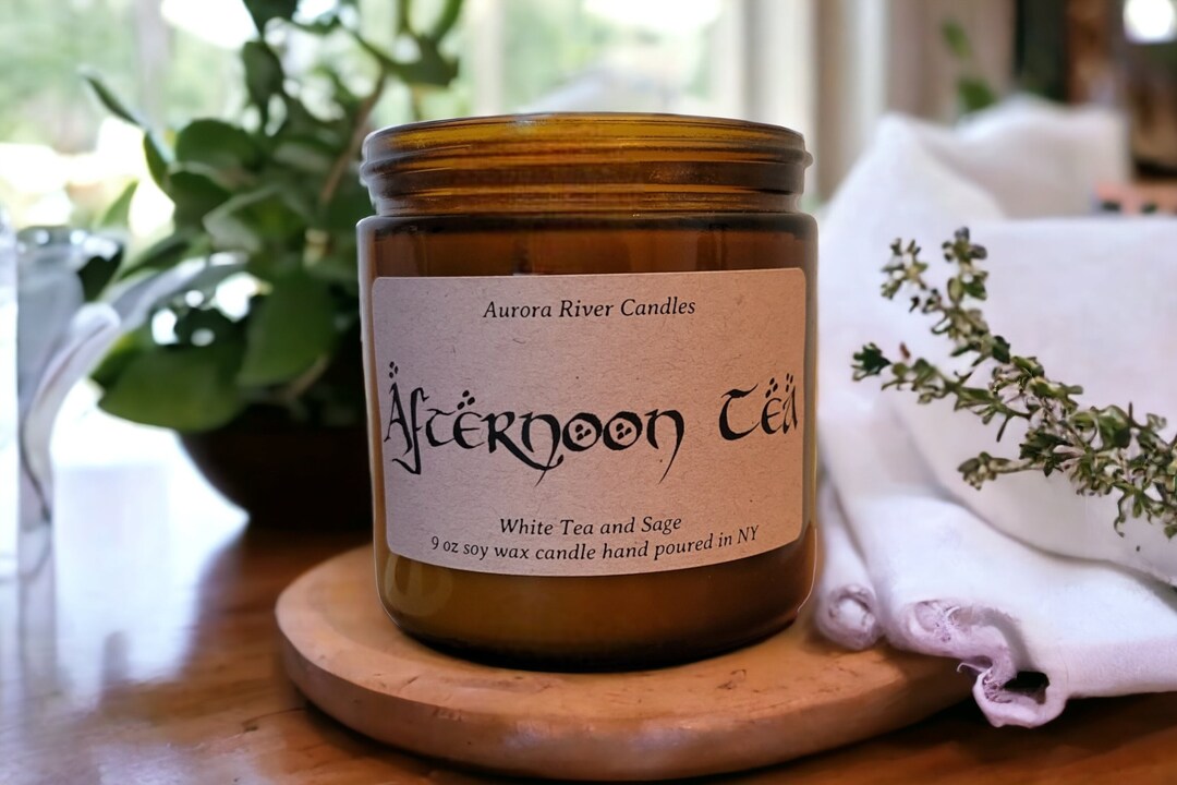 Afternoon Tea Lord of the Rings Candle, Book Candles, Middle Earth ...