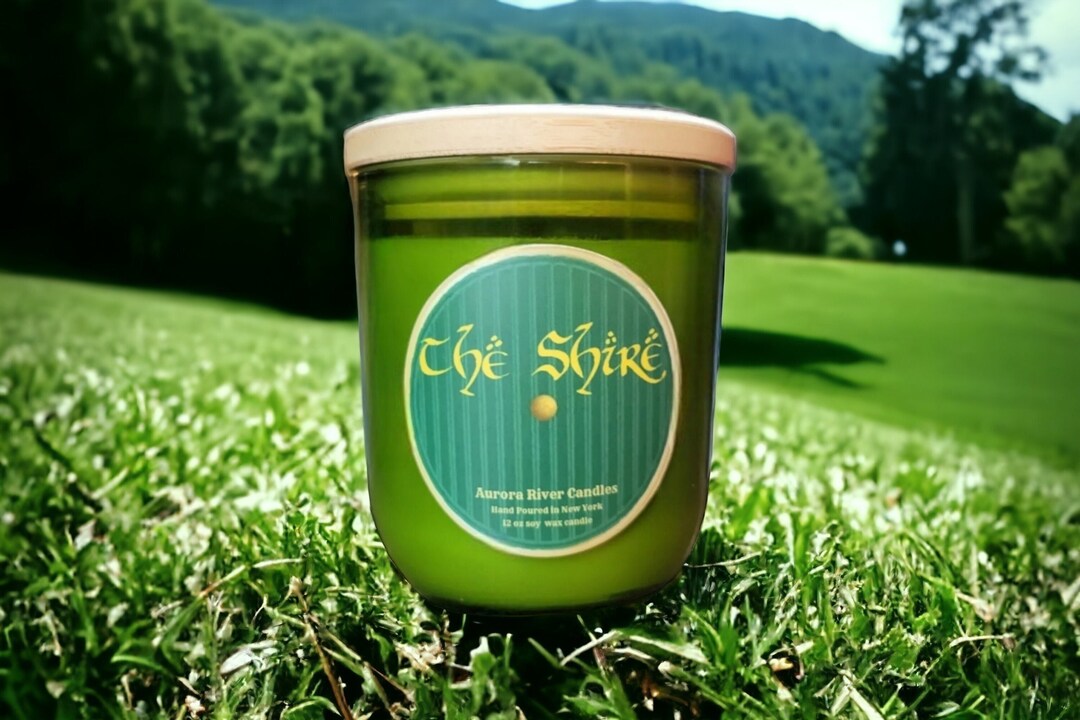 The Shire Lord of the Rings Candle Gift for the Hobbit Lover Hobbitcore ...