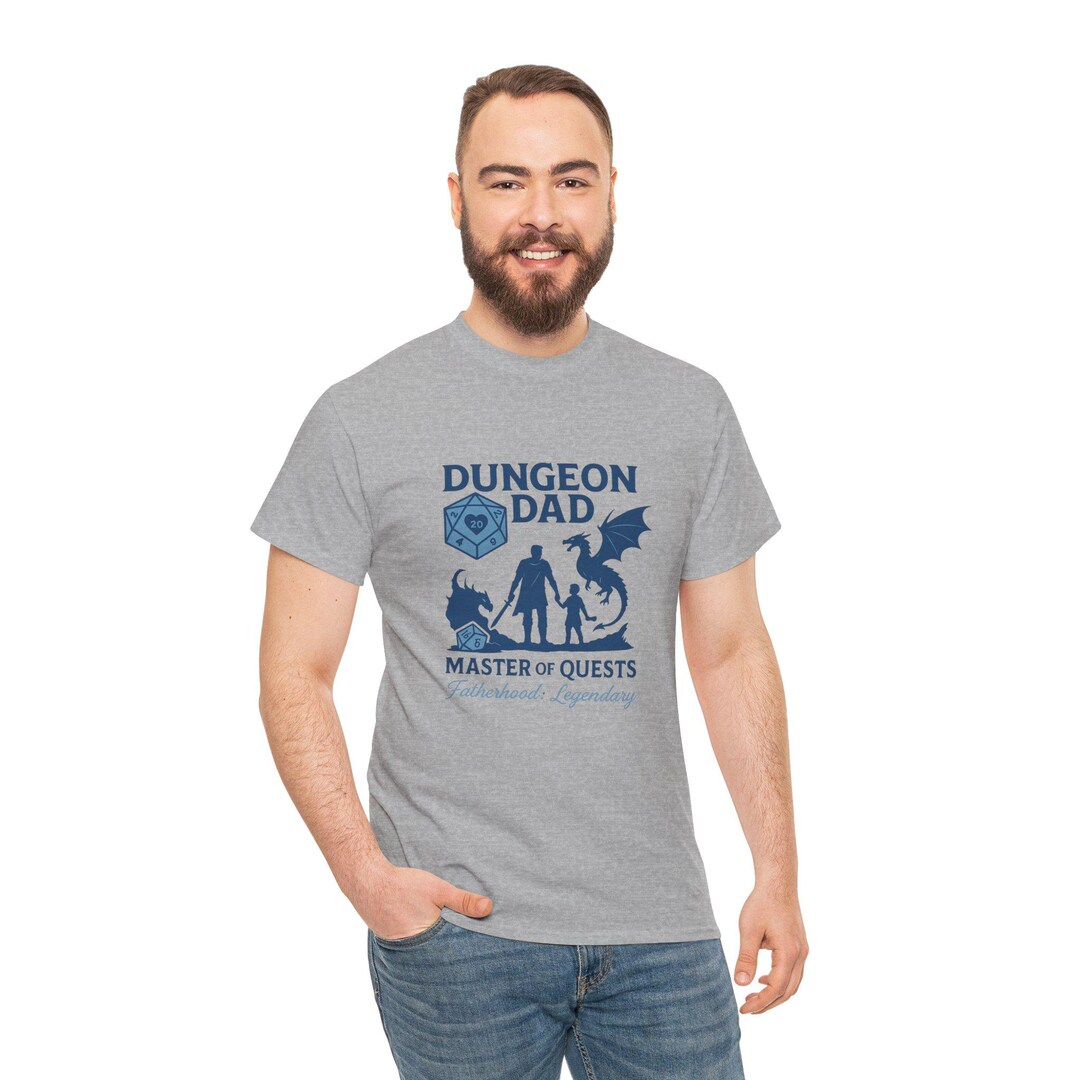 Dnd Father's Day Shirt, Dungeons & Dragons Gift | RPG Dad Tee| Master ...