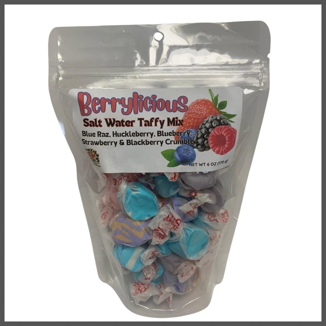 New! SALT WATER TAFFY Berrylicious Mix - Etsy