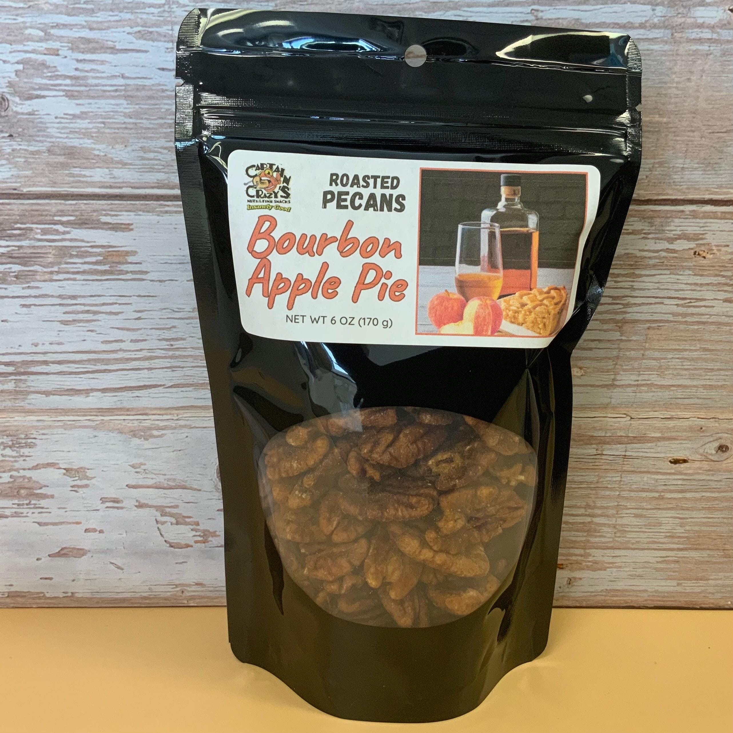 JIM BEAM BOURBON Apple Pie Pecans, Bourbon Nuts, Flavor Infused, No ...
