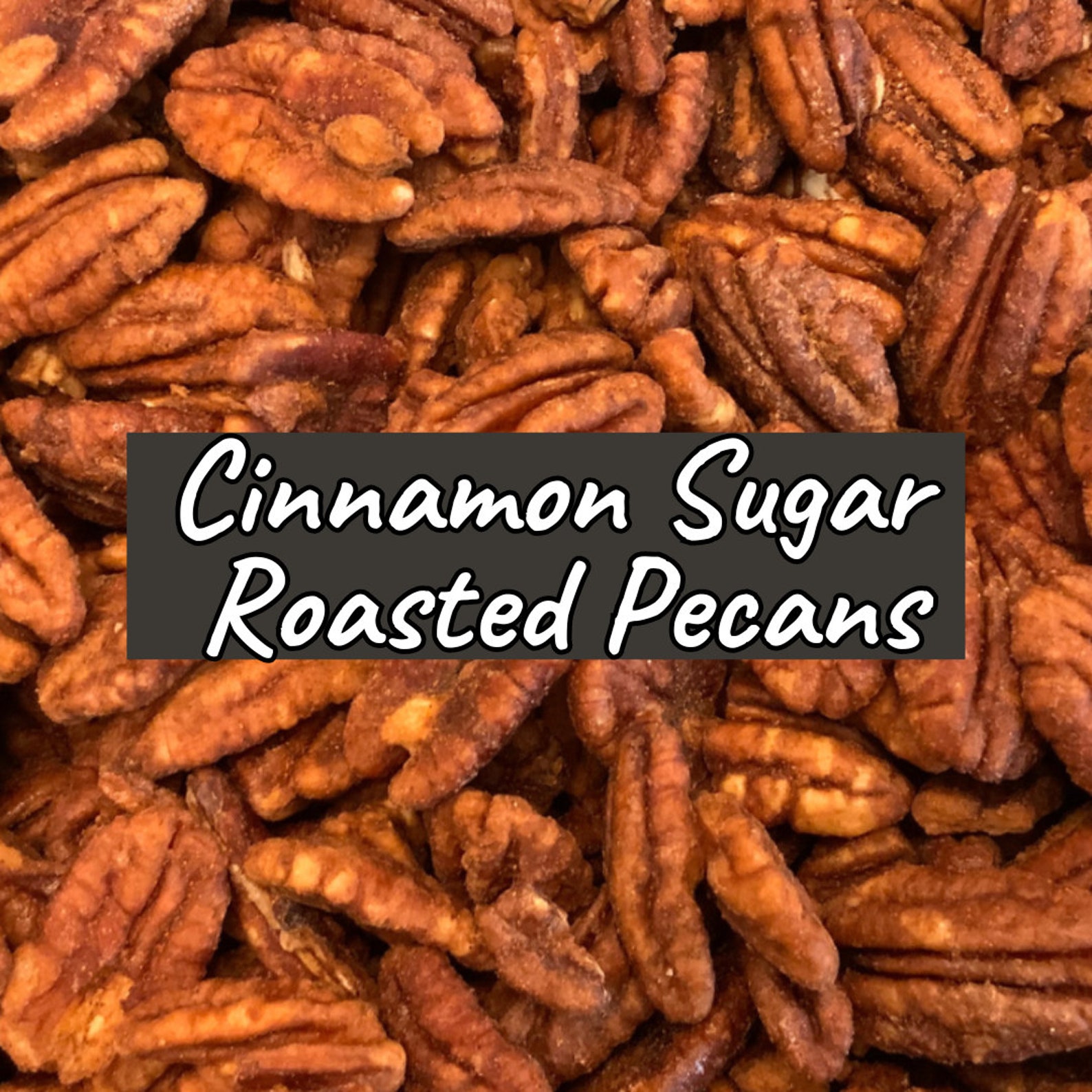 Cinnamon Sugar Roasted Pecans: Gourmet Food Gift, Small Batch - Etsy