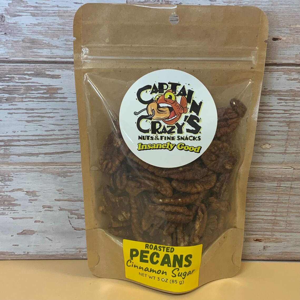 Cinnamon Sugar Roasted Pecans: Gourmet Food Gift, Small Batch - Etsy