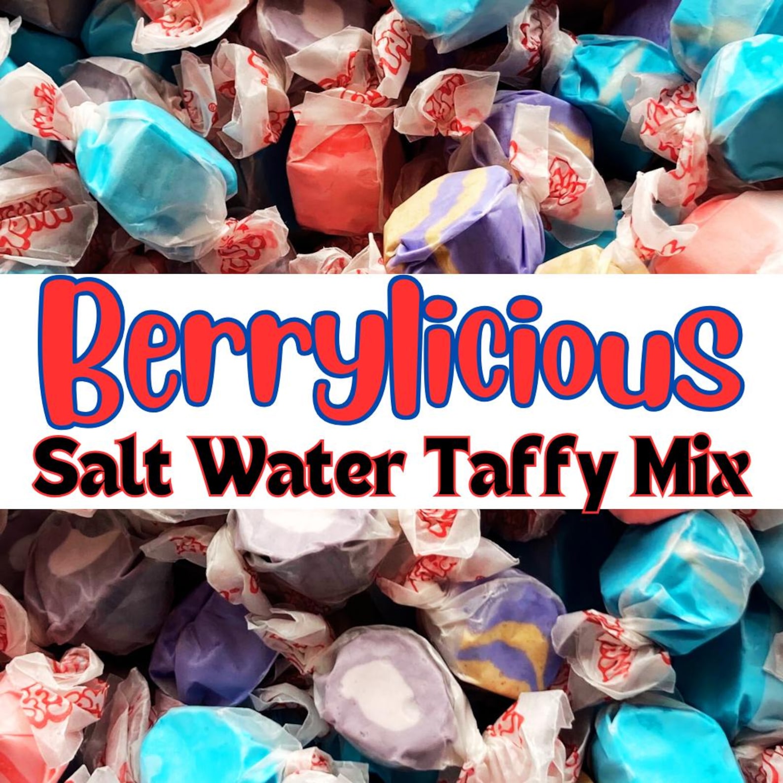New! SALT WATER TAFFY Berrylicious Mix - Etsy