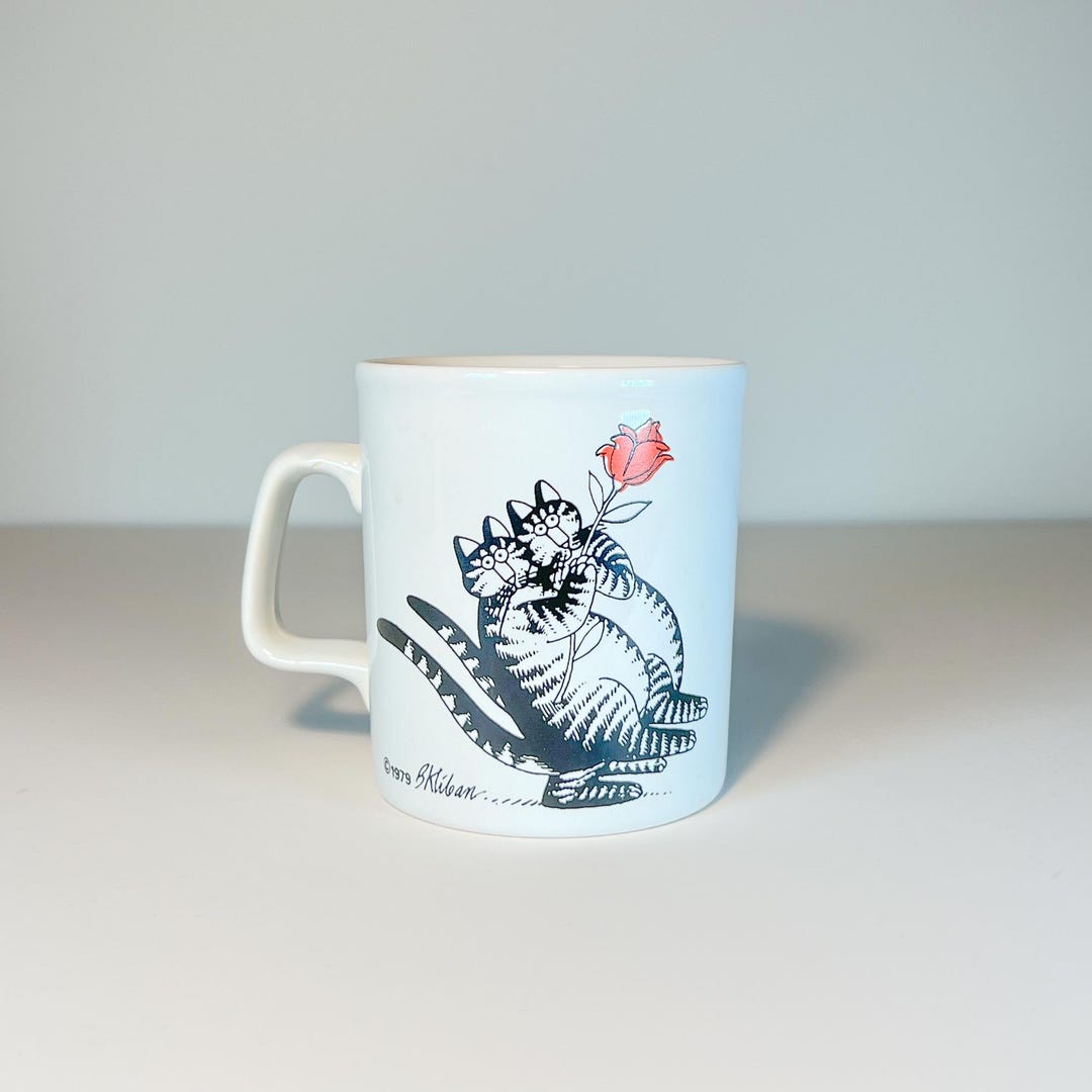Kliban Cat Mug tango - Etsy