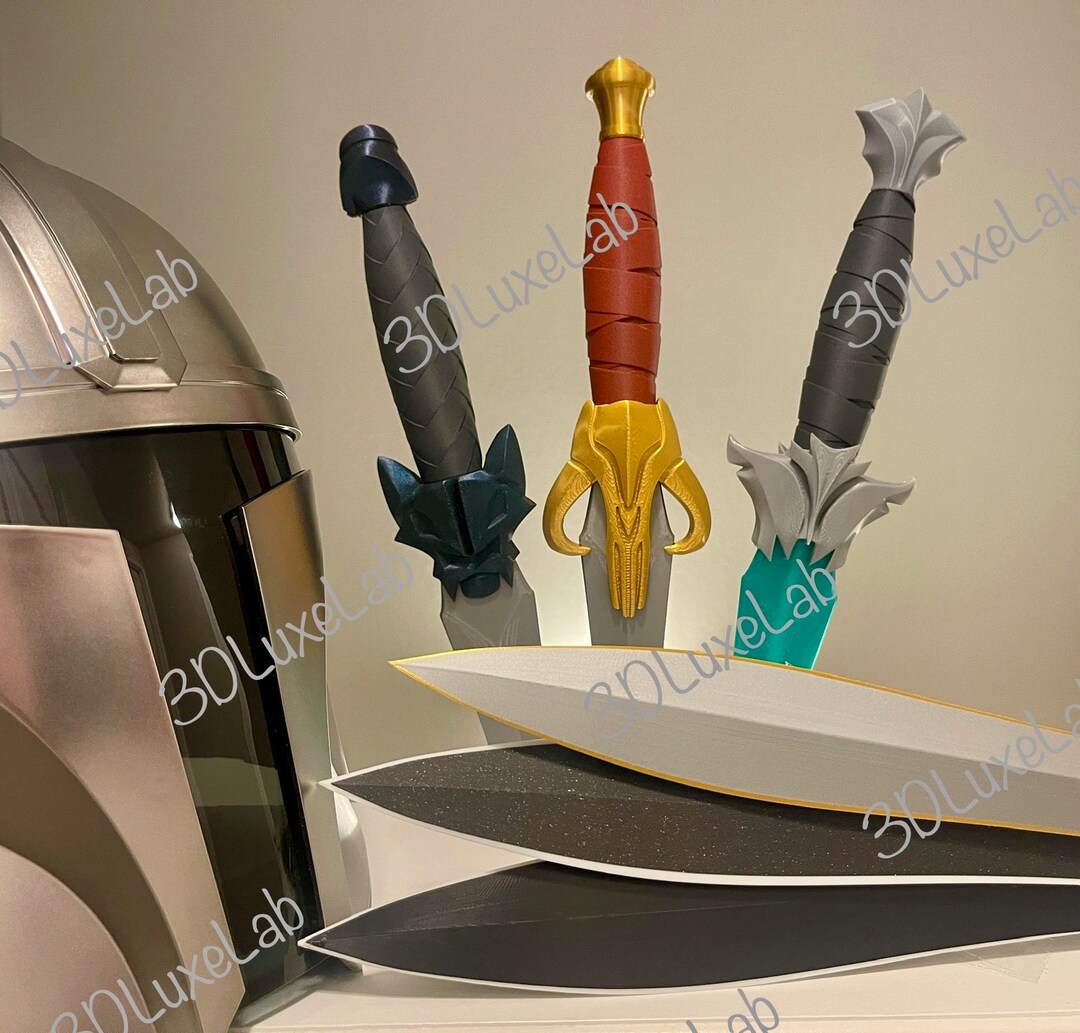 Mandalorian Ceremonial Daggers - Etsy