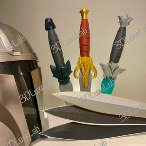 Mandalorian Ceremonial Daggers - Etsy