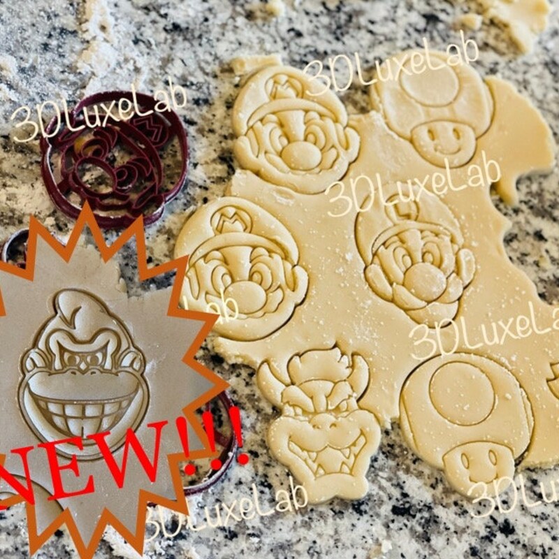 Mario Cookie Cutter - Etsy