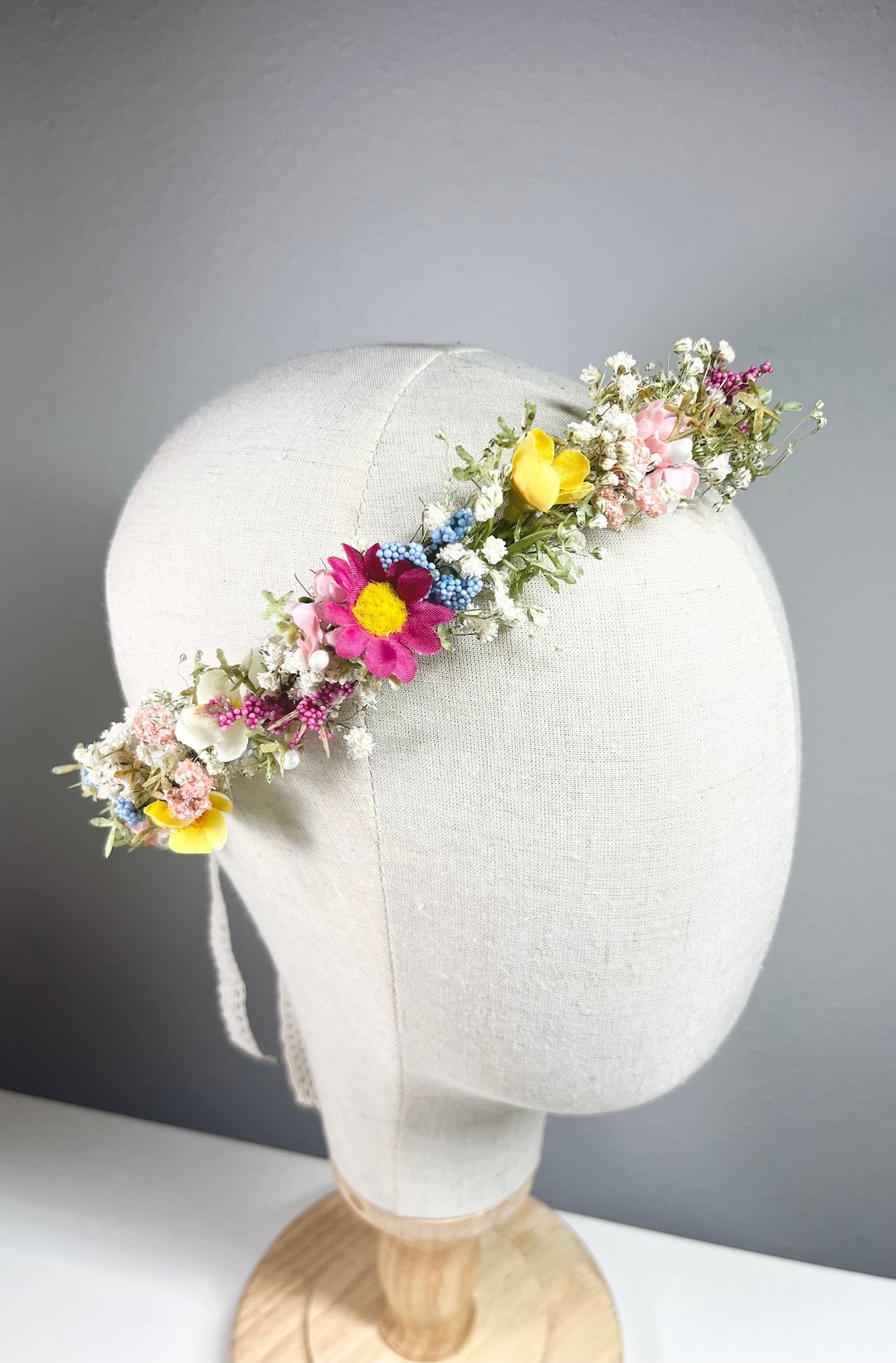 Wildflower Crown, Whimsical Flower Crown, Maternity Floral Crown ...