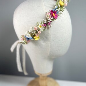 Wildflower Crown, Whimsical Flower Crown, Maternity Floral Crown ...