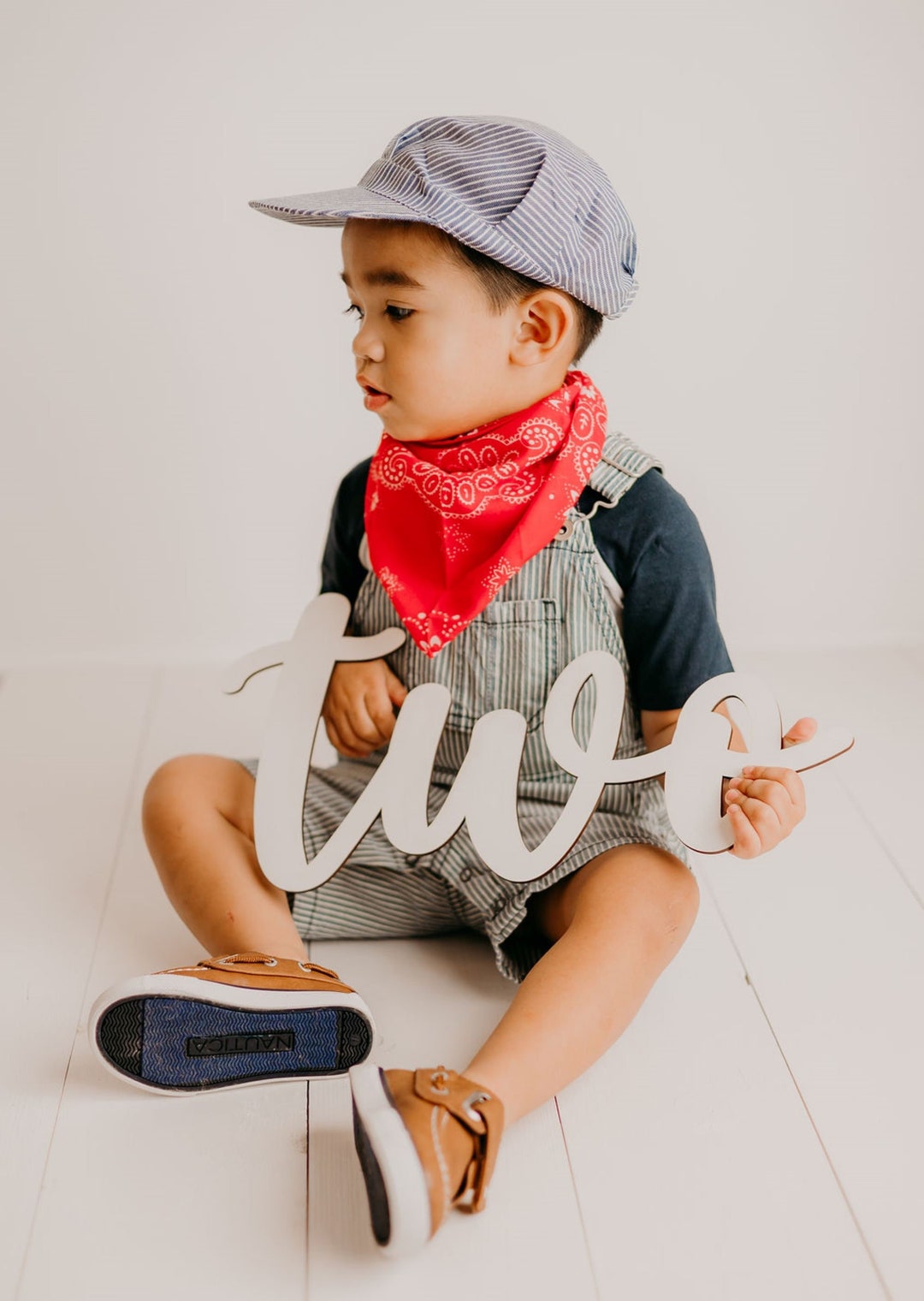 2nd Birthday Sign, Two White Sign, Second Birthday Photo Prop, 2nd ...