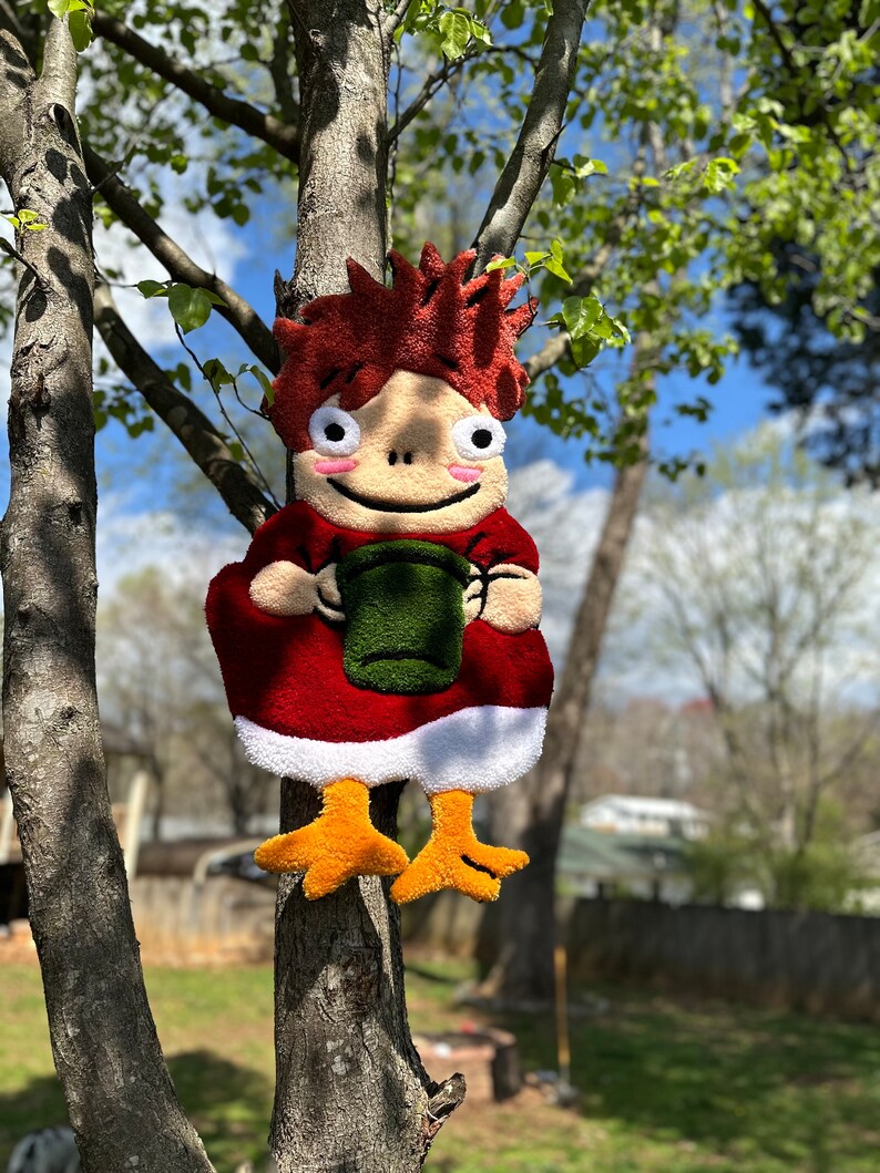 Chicken Ponyo Tufted Art Piece - Etsy