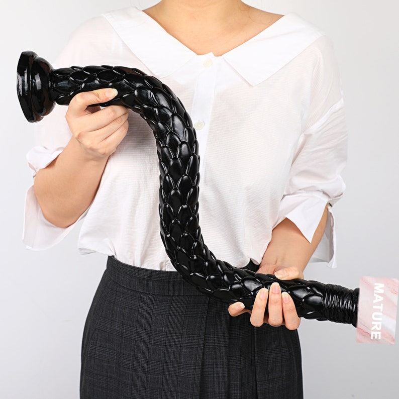 Consolador FantasyHuge de 62cm y 24,4 pulgadas para mujer, consolador con ventosa fuerte, tapón ...