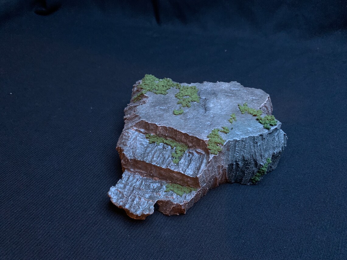 Rocky Mountain Terrain Set D&d/dnd/pathfinder/wargames - Etsy