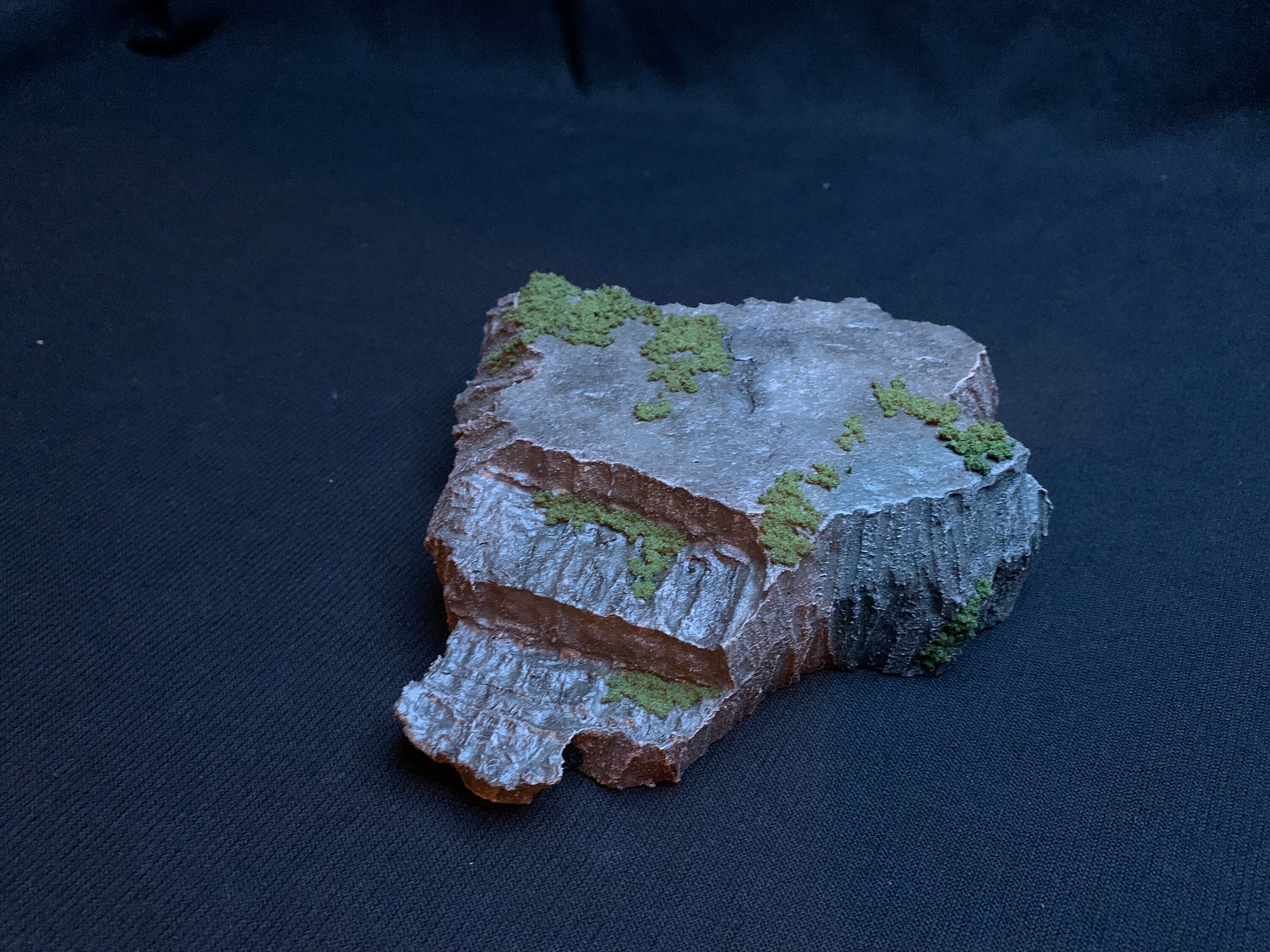 Rocky Mountain Terrain Set D&d/dnd/pathfinder/wargames Tabletop Terrain ...
