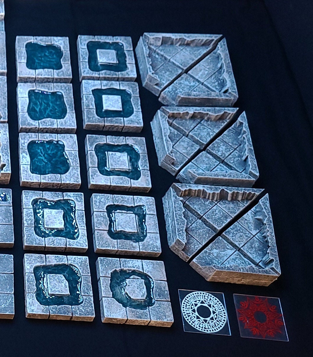 Cistern Dungeon Tile Set for Dungeons & Dragons, Pathfinder, Tabletop ...