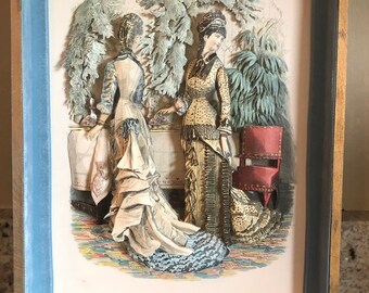 Antique Victorian Shadow Box - Etsy