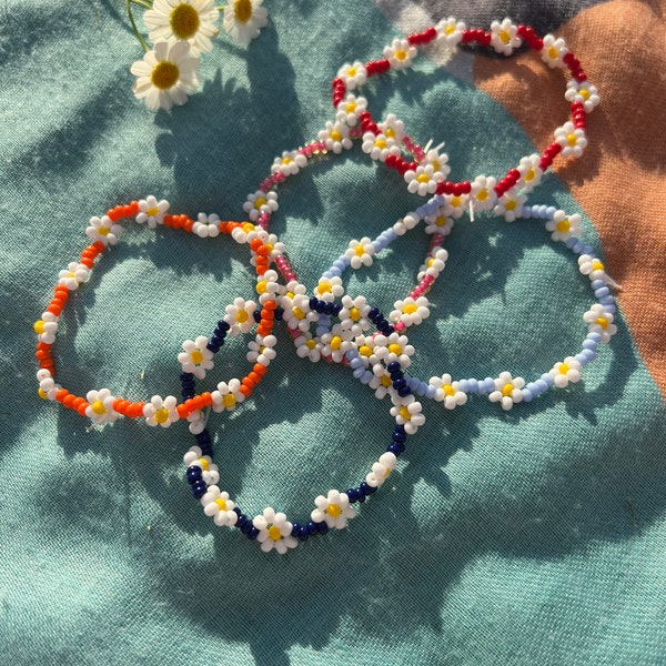 Beaded Daisy Chain - Etsy