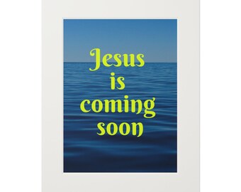 Jesus is Coming Sign - Etsy