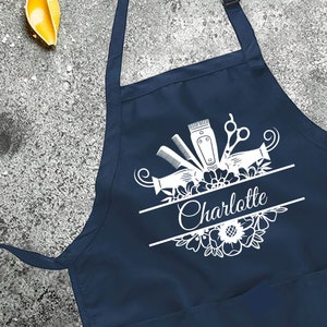 Custom Hair Stylist Apron, Funny Hair Stylist Aprons, Funny Hairdresser ...