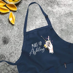 Makeup Artist Apron, Cosmetologist Apron, Makeup Artist Gift, Makeup ...
