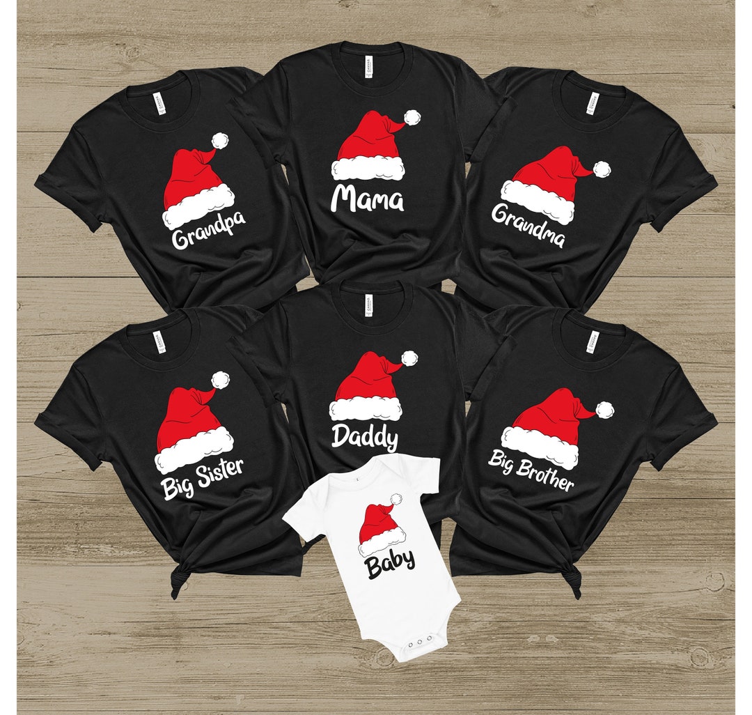 Matching Family Christmas Shirts, Matching Xmas Tees, Family Christmas ...
