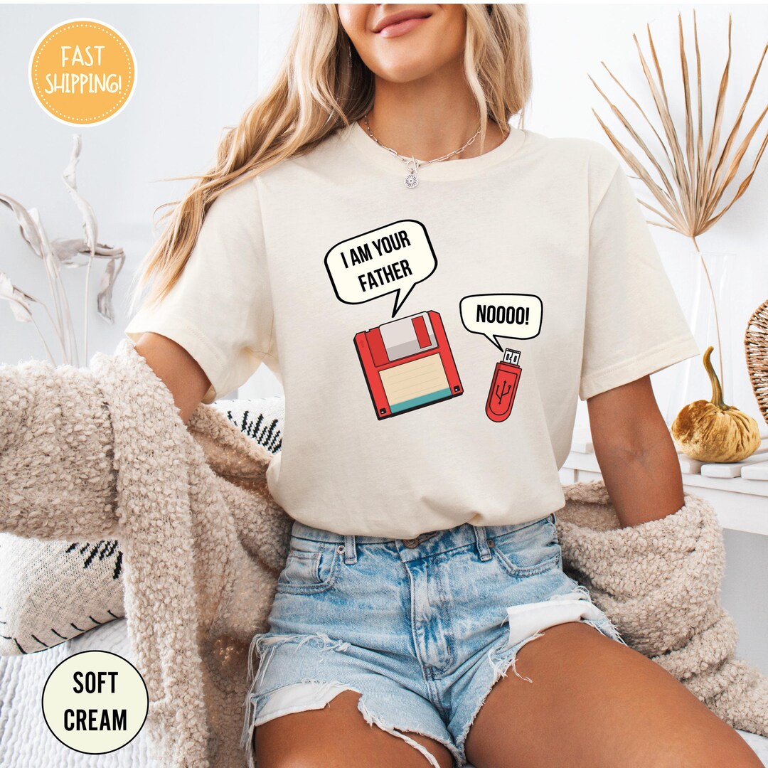 Computer Tech USB Shirt, I Am Your Father T-shirt, Computer Science T ...