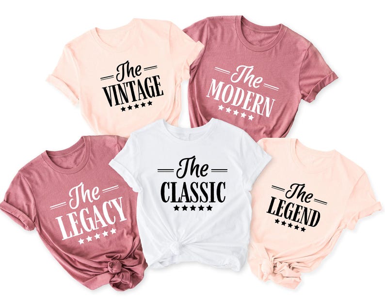 Three Generations Family T-shirt, Father and Son Matching Shirts,the ...