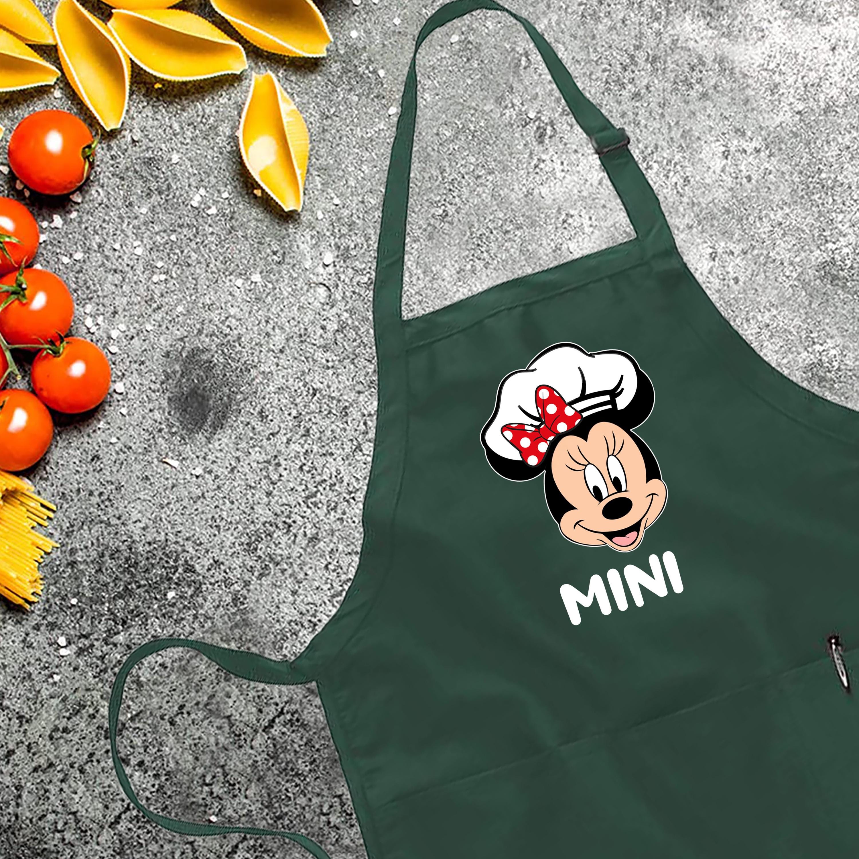 Mama and Mini Mouse Apron,mommy and Me Aprons, Mama Head Chef, Mother ...
