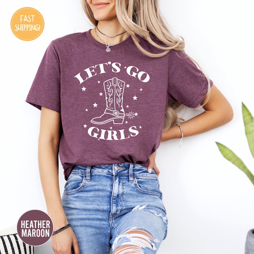Let's Go Girls T-shirt, Girls Trip Shirt, Let's Go Girls Graphic Shirt ...