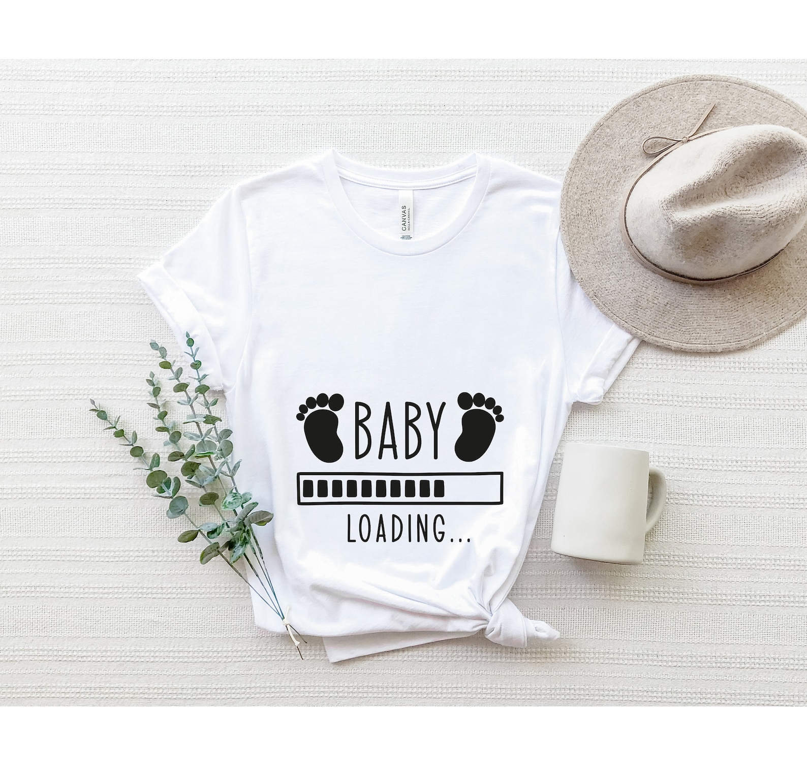 Baby Loading Shirt Pregnancy Announcement T-shirt Funny - Etsy
