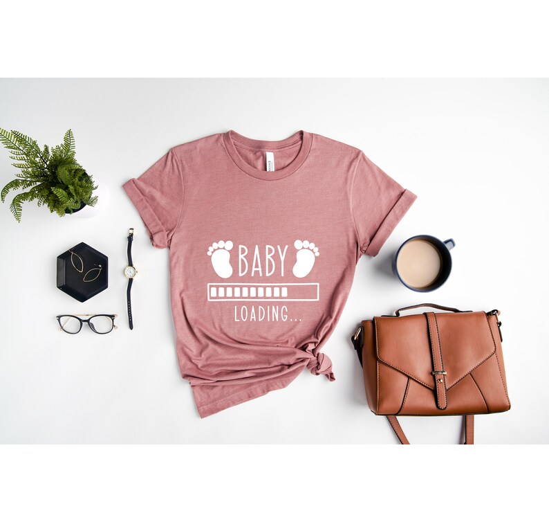 Baby Loading Shirt Pregnancy Announcement T-shirt Funny - Etsy