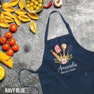 Mommy and Me Aprons, Matching Apron Set, Mama Head Chef, Mother Son ...