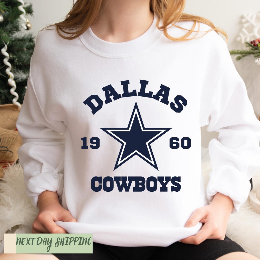 Vintage Dallas Football Sweatshirt and Hoodie, Trendy Dallas Football ...