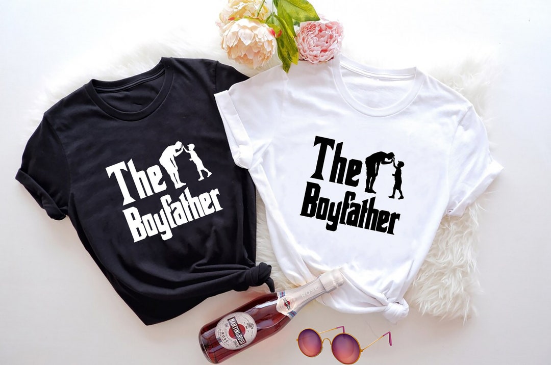 The Boy Father Tshirt,boy Father Shirt, Crown Boy Father Shirt ...