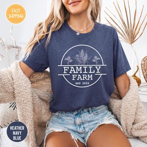 Family Farm Shirt, Farmer Shirt, Farming Shirt, Corn Farmer Shirt, Farm ...