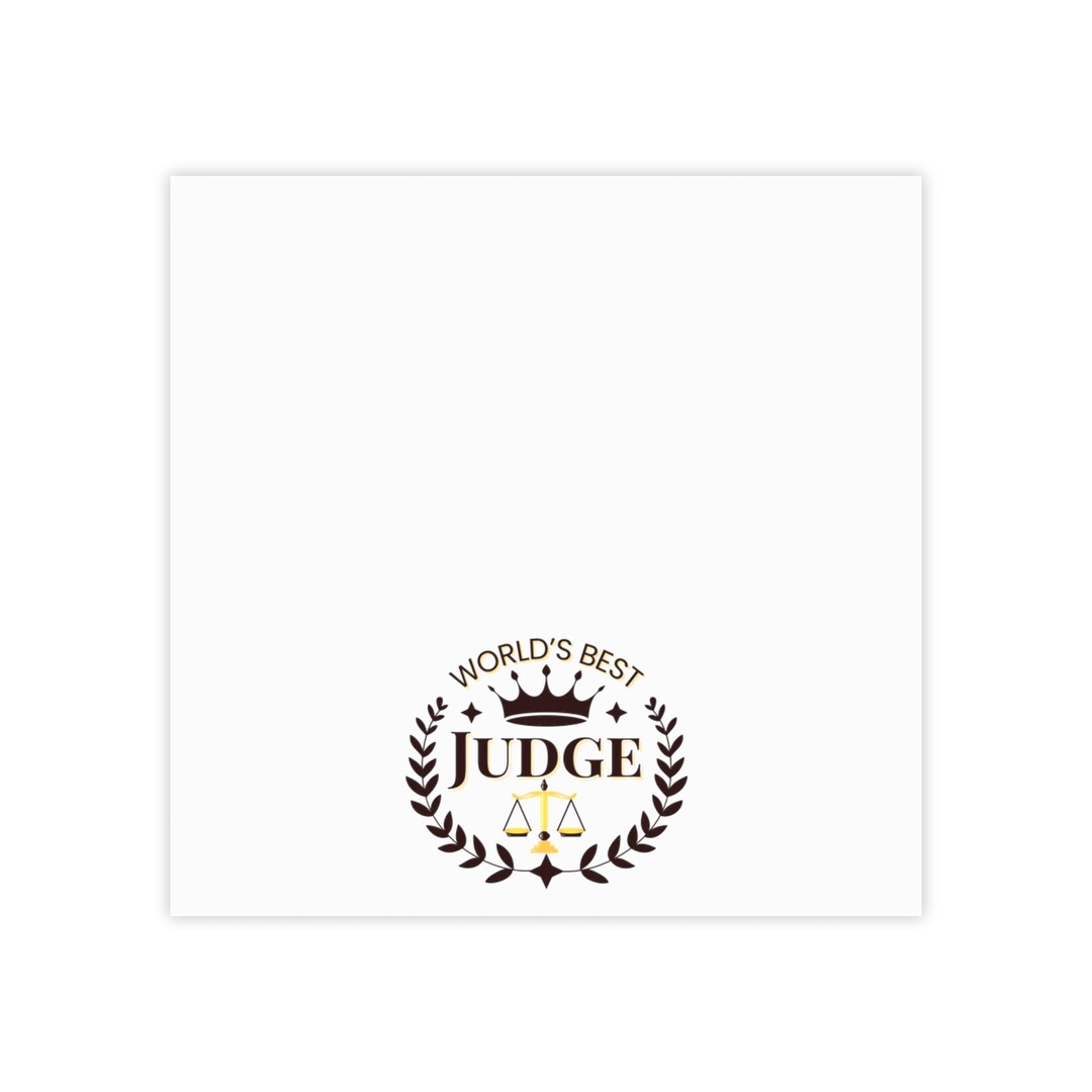 World's Best Judge Note Pads - Perfect for Legal Professionals, Office ...