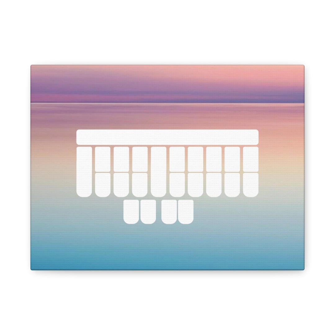 Steno Keyboard Art on Canvas, Court Reporting Office, Stenographer ...