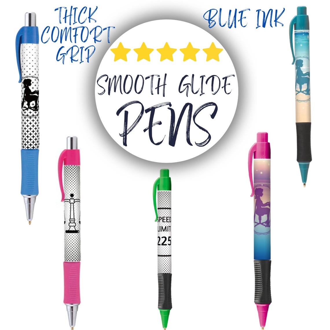 Court Reporter Pen Set of 2, Stenographer Pens, Steno Student Pens ...