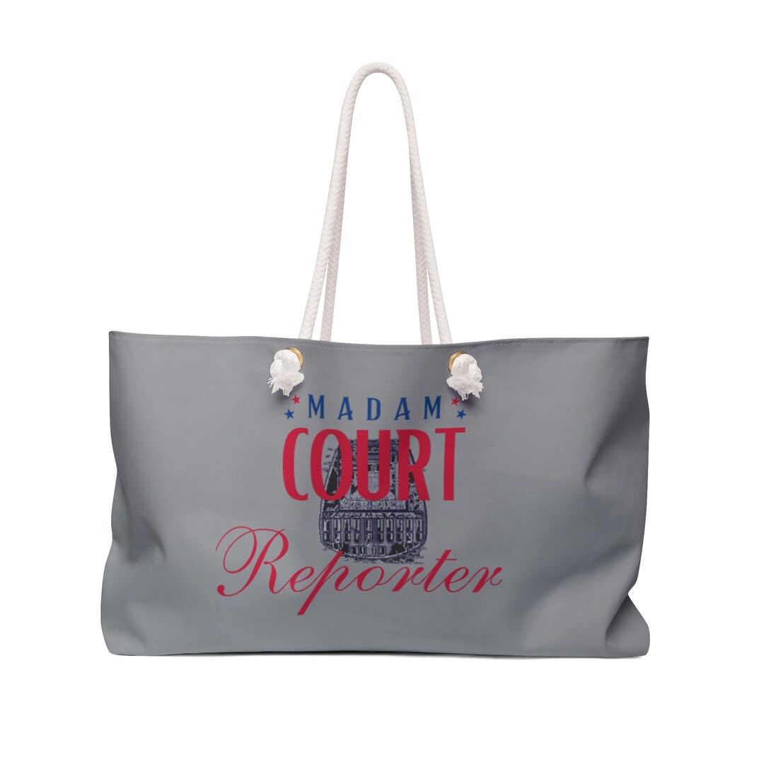 Court Reporter Travel Tote, Stenography Travel Bag - Etsy