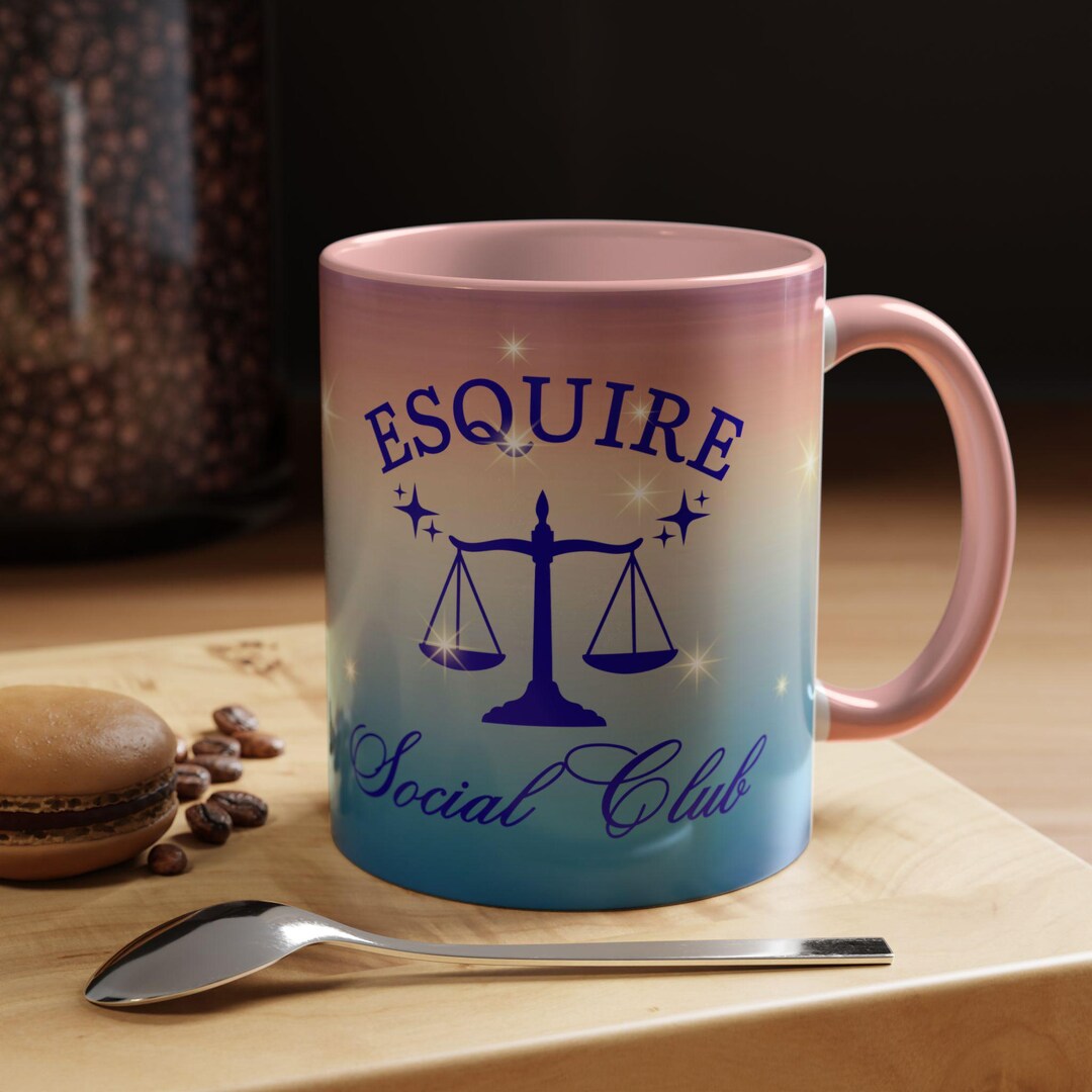 Scales of Justice Coffee Mug | Legal Social Club Law School Gift - Etsy