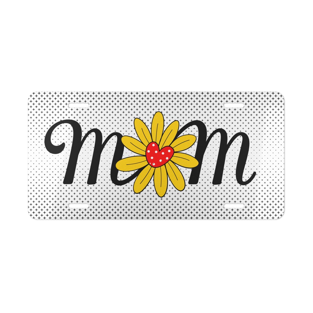 Mom Vanity Plate, Mother's Day Vanity Plate, Mother's Day Gift, Best ...
