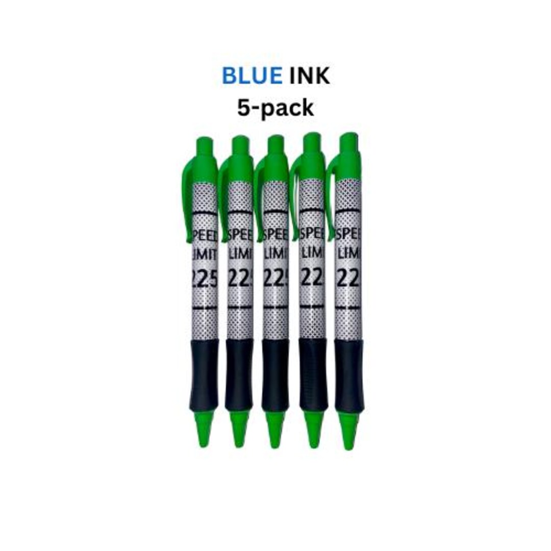 Steno Pens, Speed Limit 225 Pens 5-pack, Court Reporter Pens ...