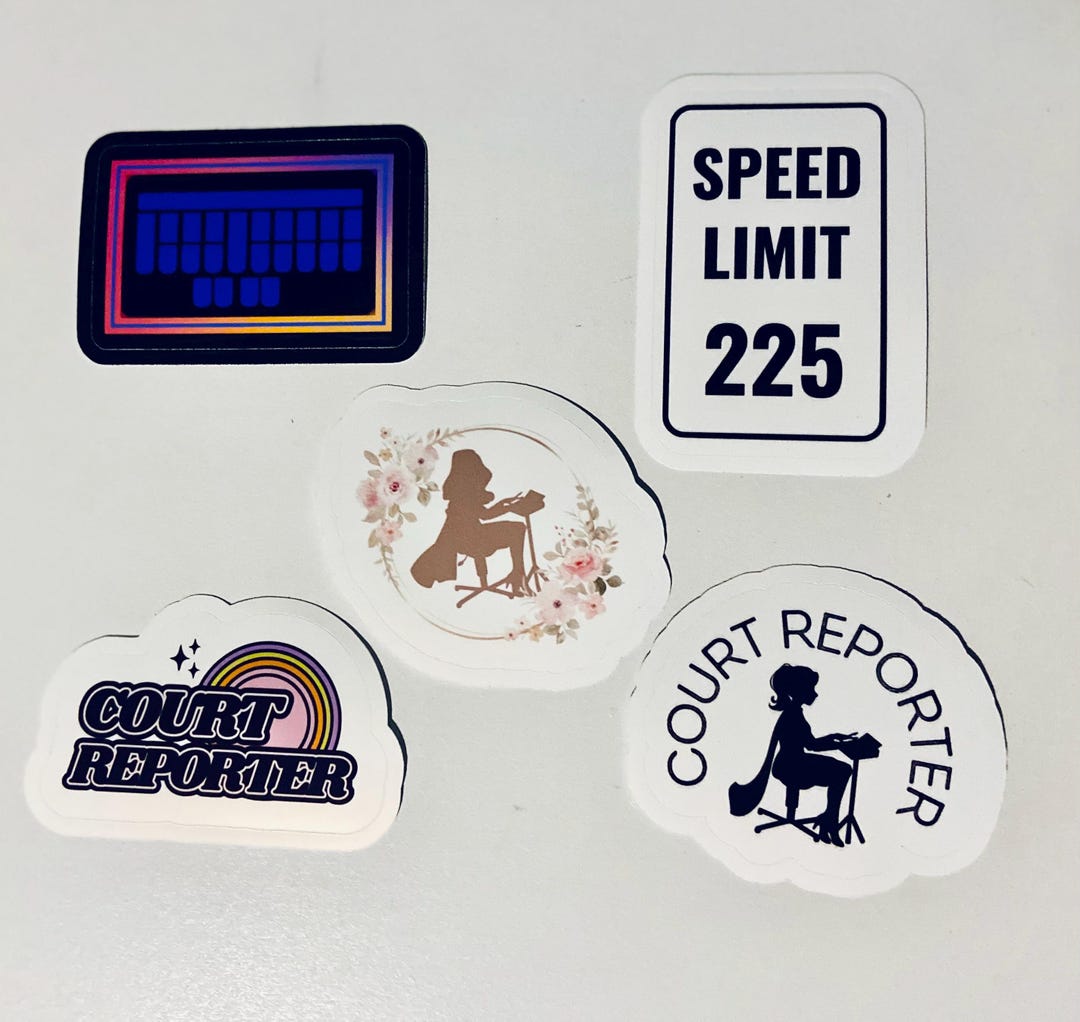 FB SPECIAL * Steno Writer Decal Set 3nd Edition - Five Pack, Free ...