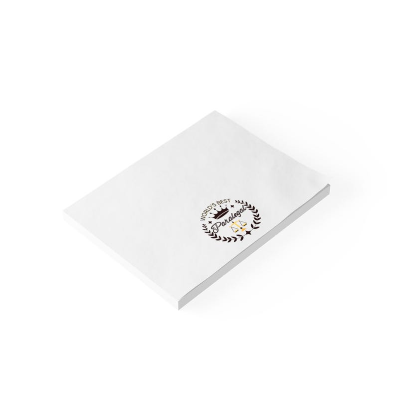 Legal Field Post-it Notes, Paralegal Gift, Judicial Assistant ...