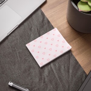 Valentine's Day Love Notes Post-it® Note Pads, Office Love Sticky Notes ...