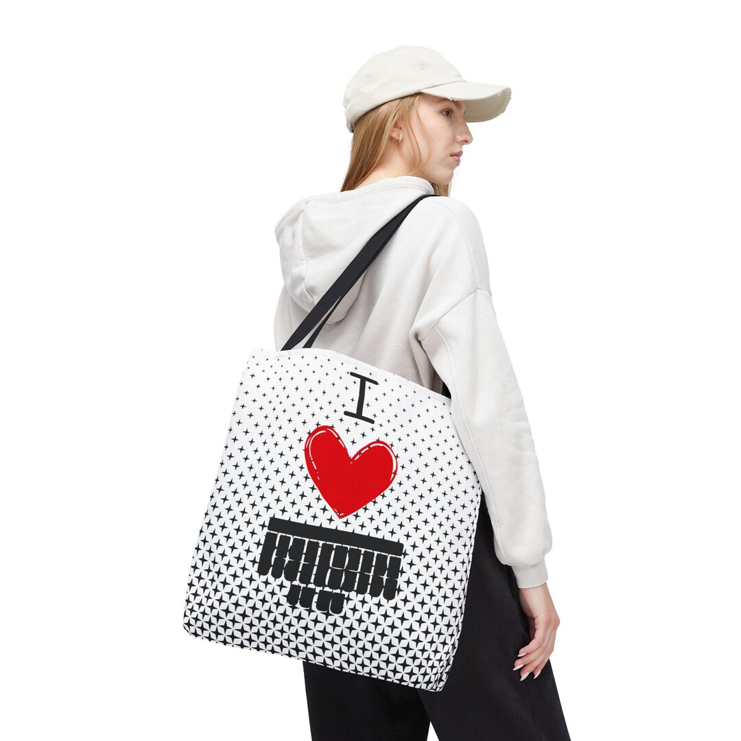 I Love Steno Court Reporter Tote Bag, Black Stenographer Student Bag - Etsy