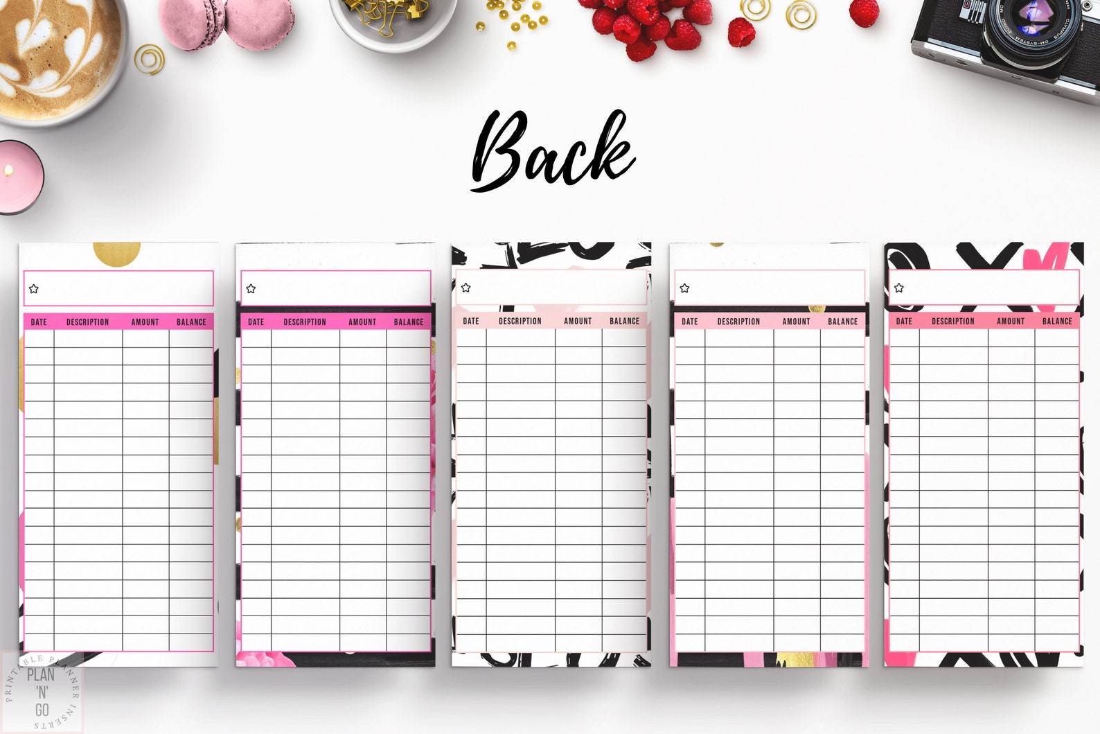 Cash Envelope Printable, Girl Boss Theme Cash Envelope Tracker, Expense ...