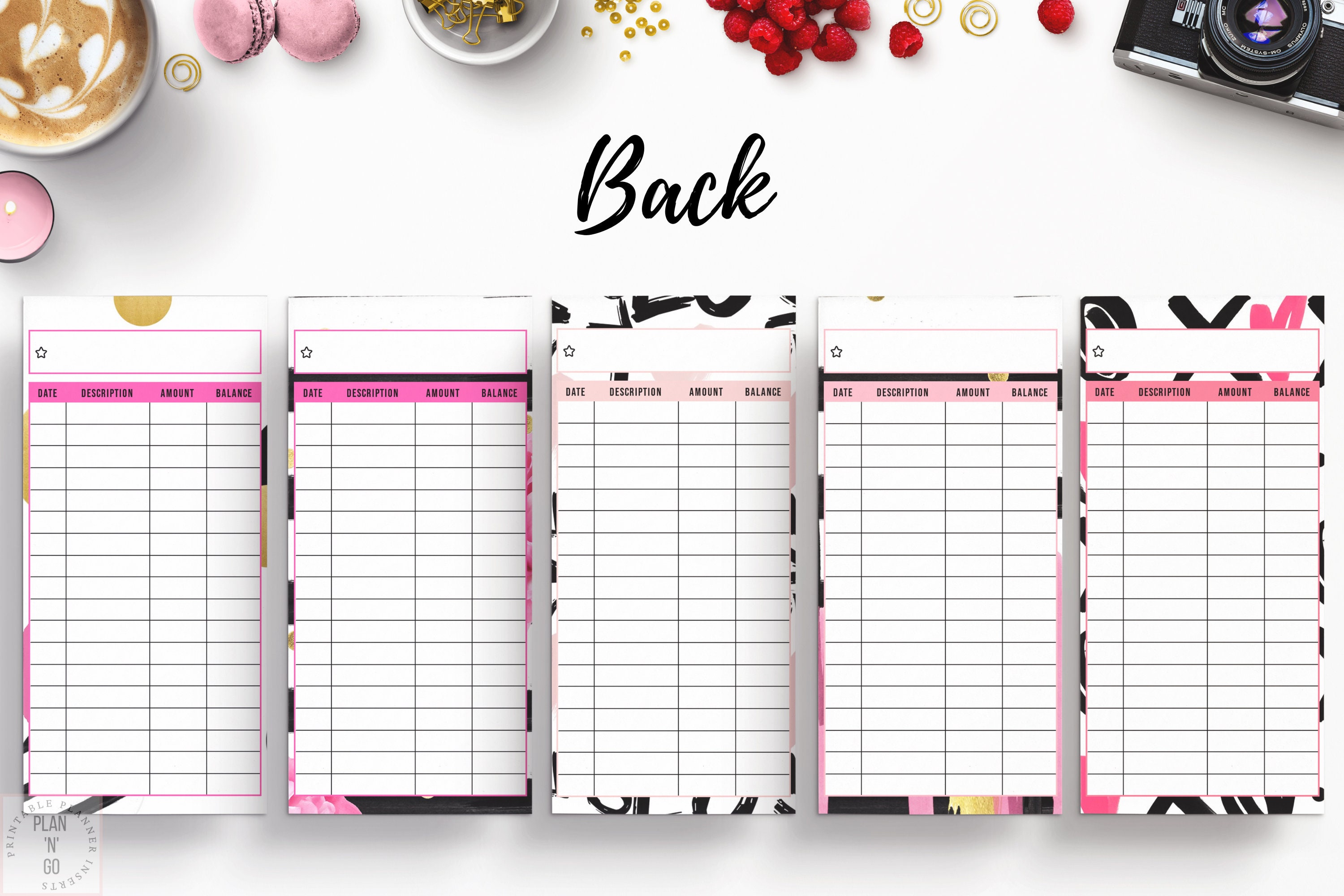 Cash Envelope Printable, Girl Boss Theme Cash Envelope Tracker, Expense ...
